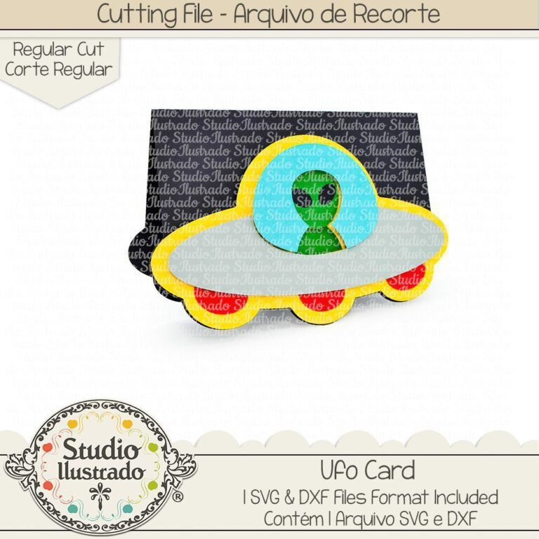 Ufo Card - Studio Ilustrado