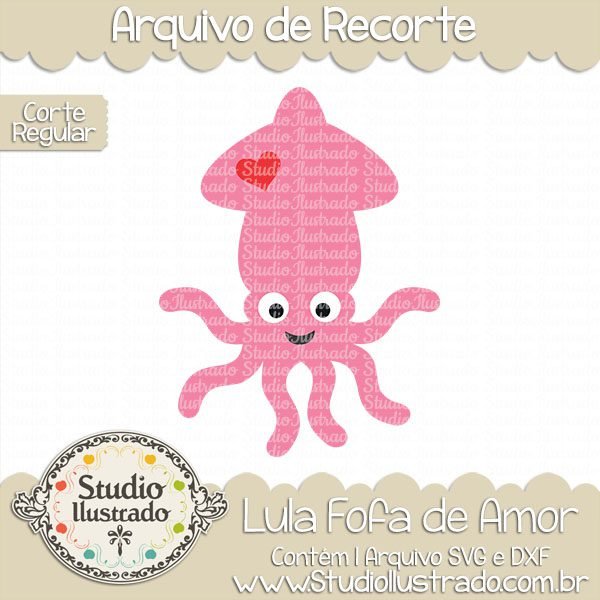 Lula Fofa de Amor - Studio Ilustrado