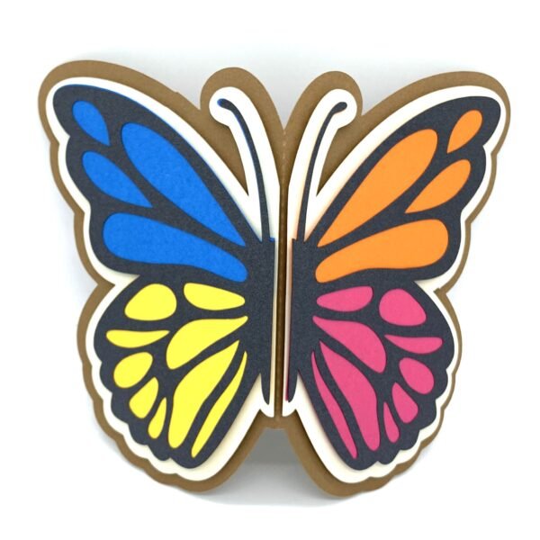 Butterfly Colors Card – Studio Ilustrado