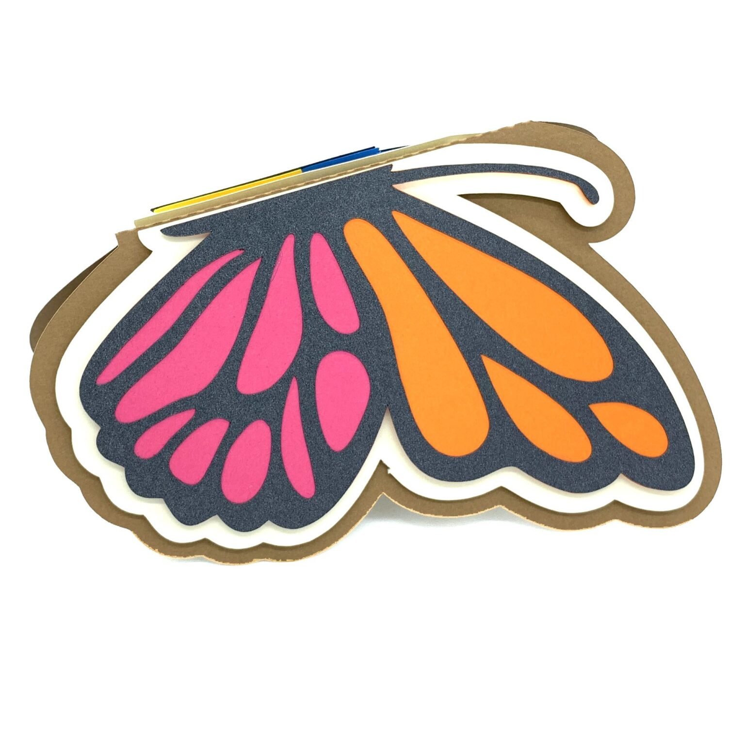 Butterfly Colors Card – Studio Ilustrado
