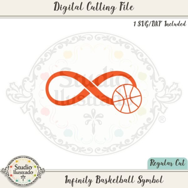 Infinity Basketball Symbol - Corte Regular - Recorte | Studi
