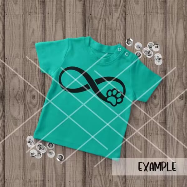 Infinity Symbol Paw - Corte Regular - Recorte | Studio Ilust