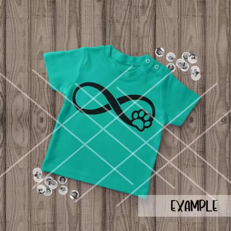 Infinity Symbol Paw - Corte Regular - Recorte | Studio Ilust