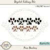 Paws Numbers - Corte Regular - Recorte | Studio Ilustrado