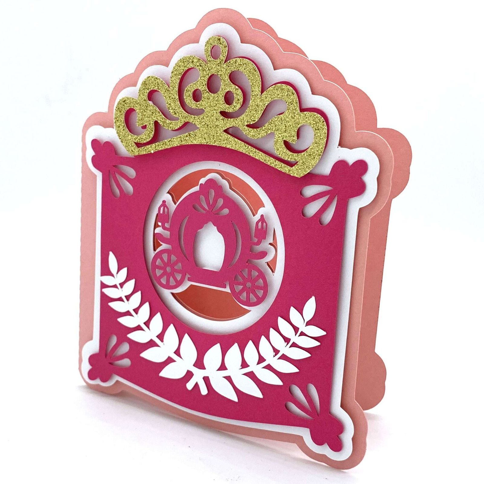 Princess Carriage Card - Corte Regular - Recorte | Studio Il