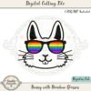 Bunny with Rainbow Glasses - Corte Regular - Recorte | Studi