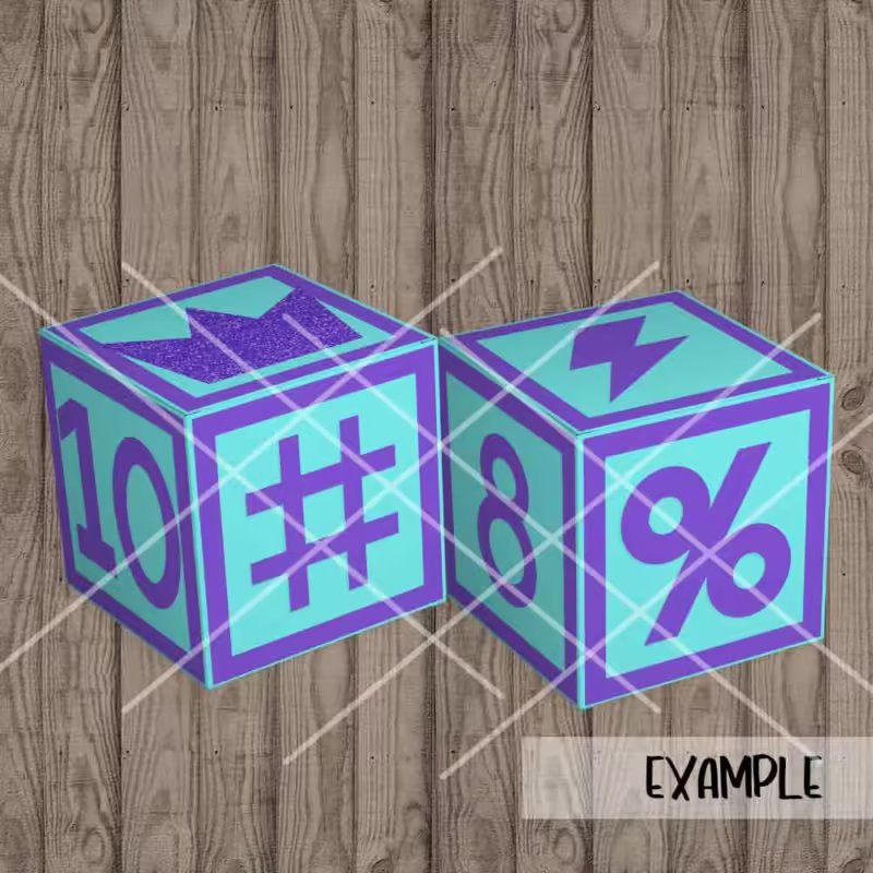 Number Block Box – Studio Ilustrado