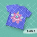 Happy Monster 2 - Corte Regular - Recorte | Studio Ilustrado